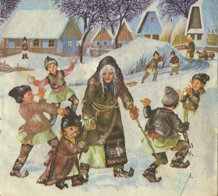Iarna Pe Ulita George Cosbuc (Ilustratii de Felicia Avram Andrasiu ...