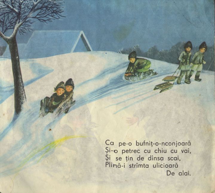 Iarna Pe Ulita George Cosbuc (Ilustratii de Felicia Avram Andrasiu ...