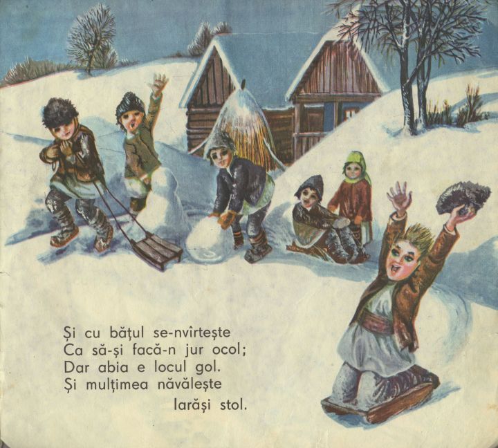 Iarna Pe Ulita George Cosbuc (Ilustratii de Felicia Avram Andrasiu ...