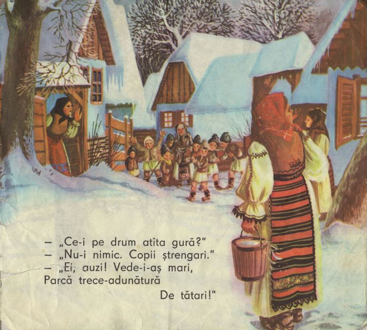 Iarna Pe Ulita George Cosbuc (Ilustratii de Felicia Avram Andrasiu ...