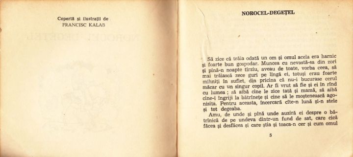 Norocel degetel al. Bardieru (Ilustratii de Francisc Kalab, 1978 ...