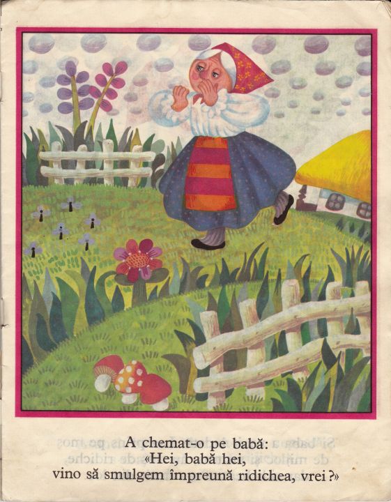 Ridichea Uriasa (Ilustratii de Done Stan, 1987) - PiqTale - www.piqtale.com