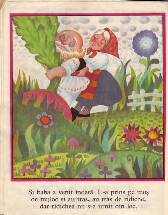 Ridichea Uriasa (Ilustratii de Done Stan, 1987) - PiqTale - www.piqtale.com